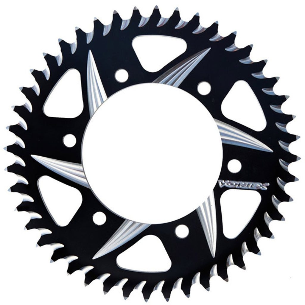 Vortex 520 CAT5 Rear Sprocket, 43T Black/Silver 520 Chain – Alif ...