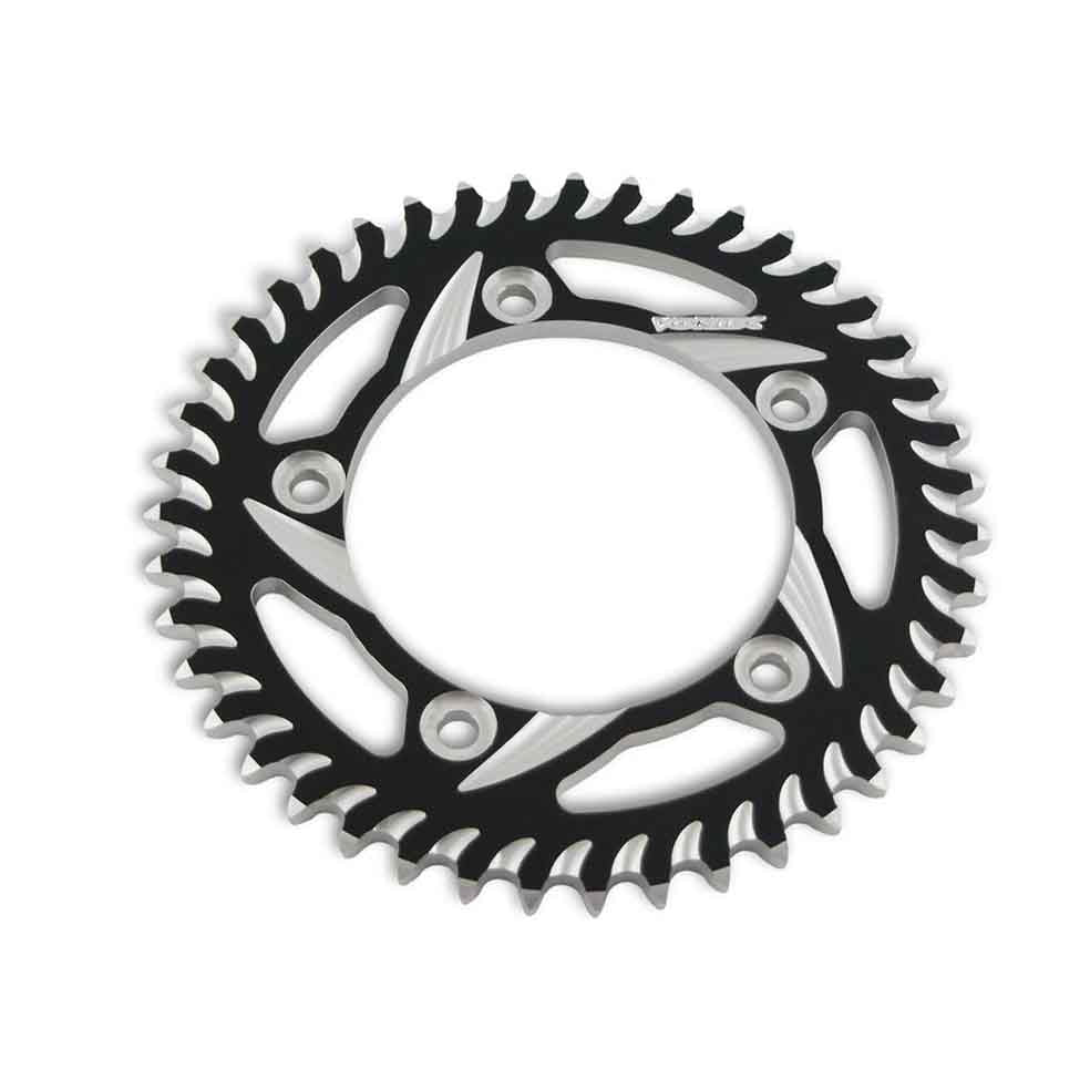 Vortex 520 CAT5 Rear Sprocket, 43T Black/Silver 520 Chain – Alif ...
